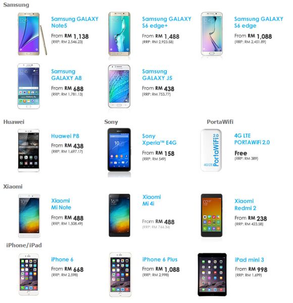 Upgrade to the latest models with the Celcom 4G LTE Phone Fair - SoyaCincau