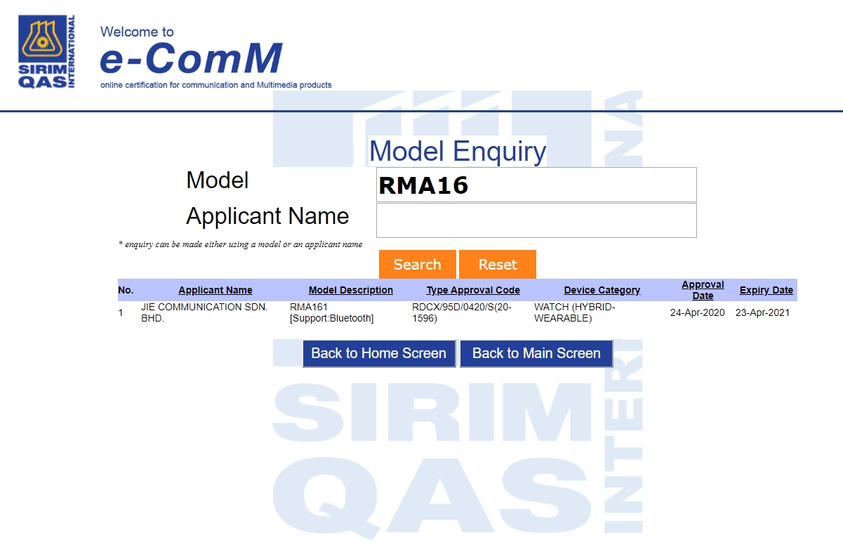 Realme Watch passes Malaysia's SIRIM certification - SoyaCincau
